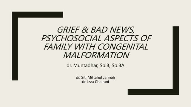 Menyampaikan Kabar Buruk dengan Protokol SPIKES | ODP