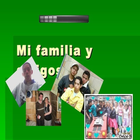 La familia y los amigos | PPSX
