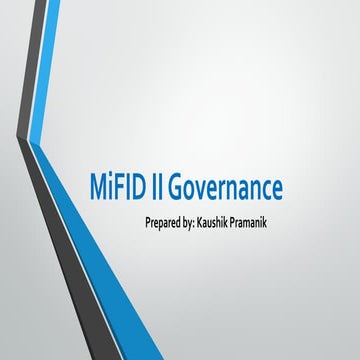 Mifid Ii Governance1 Odp