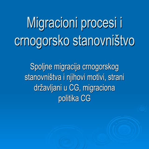 migracije crna gora mojkovac 2024 prezentacija.ppt