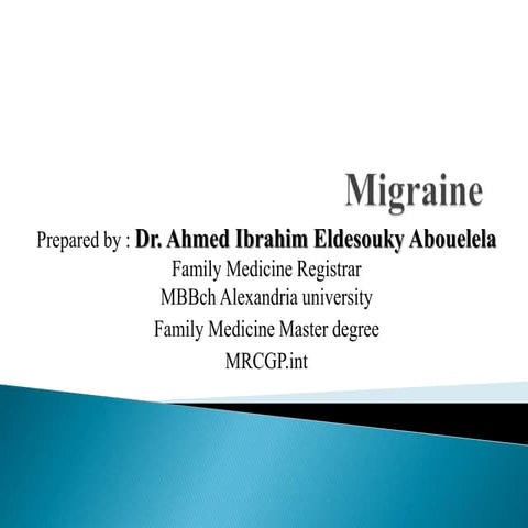 Migraine | PPTX