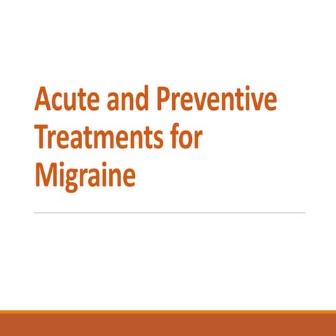 MIGRAINE and it's treatment what is migraine, how much is it common and ...