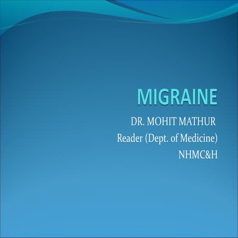Migrane ppt | PPTX