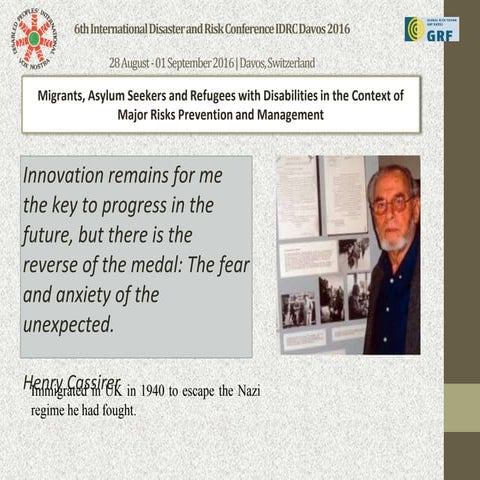 Migrants, Asylum Seekers and Refugees with Disabilities in the Context ...