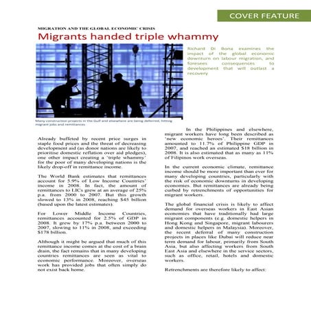 Migrants Handed Triple Whammy | PDF