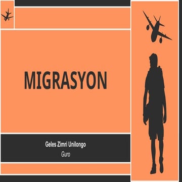 MIGRASYON.pptxmigraston panloob at palbas | PPTX