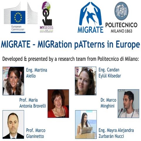 MIGRATE – MIGRation pATterns in Europe | PDF