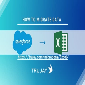 Migrate From Salesforce To Excel Ppt