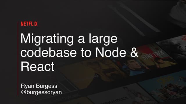 Migrating A Large Codebase To Node And React Pdf Web Development