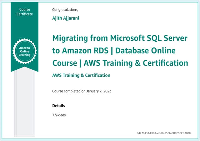 Migrating From Microsoft Sql Server To Amazon Rdspdf