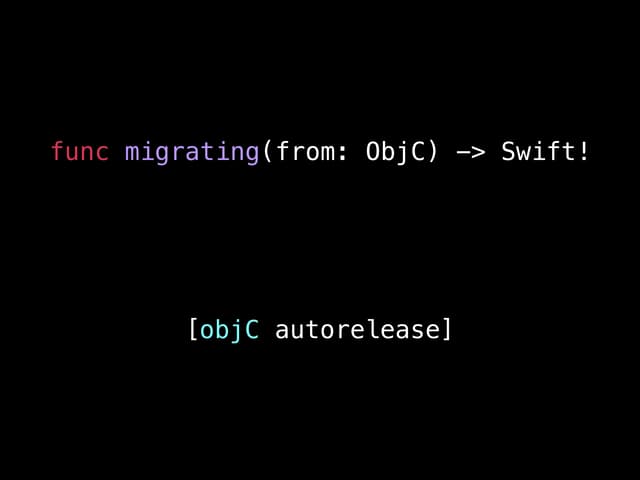 Migrating Objective-C to Swift | PPT Migrating Objective-C to Swift | PPT