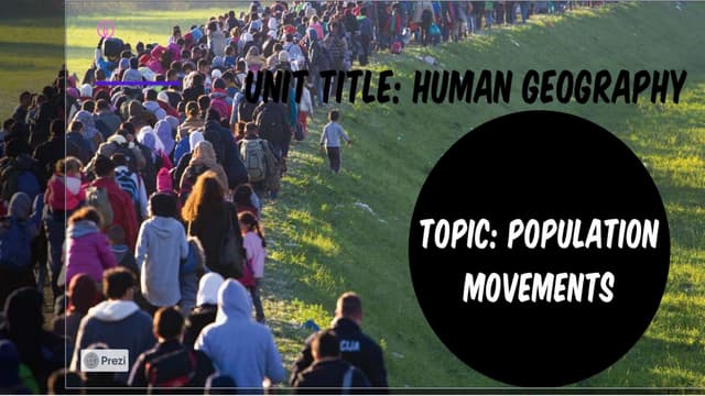 Migration | PPT