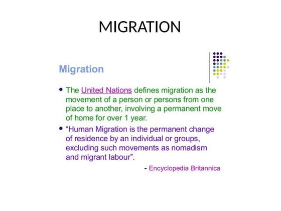 Factors Affecting Population Distribution | PPTX