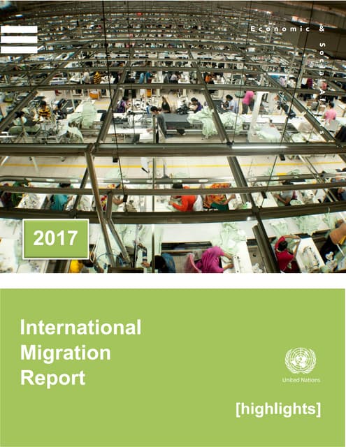 International organization for migration - | PDF