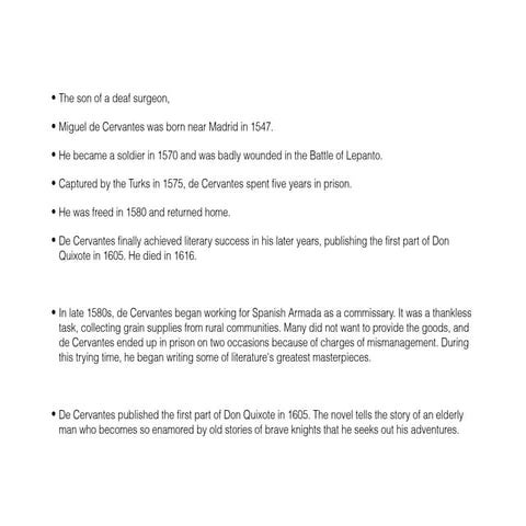 Miguel de cervantes | PPT