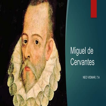 Miguel de Cervantes english version | PPTX