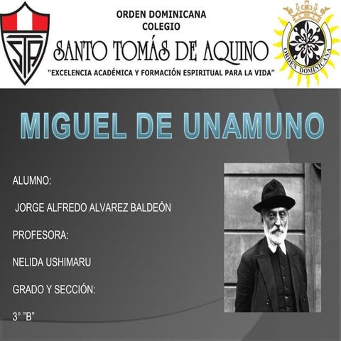 Miguel De Unamuno | PPT