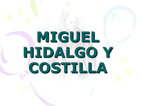 Cartel de miguel hidalgo | PDF