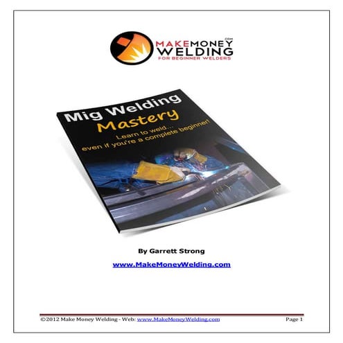How to Lay Perfect MIG Welds | PDF