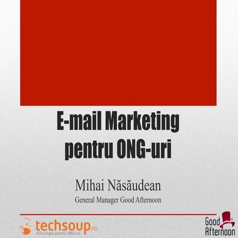 3 servicii software gratuite pentru ONG-uri | PDF