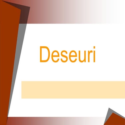 deseuri | PPT