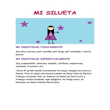 Mi identidad | DOCX
