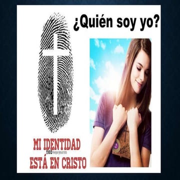 Mi Identidad En Cristo No Olvides Que Tu Identidad Está En Cristo..!!