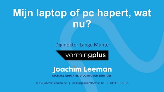 Wat is een computer | PDF