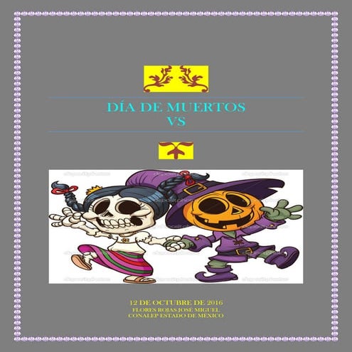 Halloween vs día de muertos | DOCX