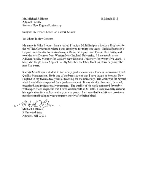 Michelle Kowalsky's Recommendation | PDF