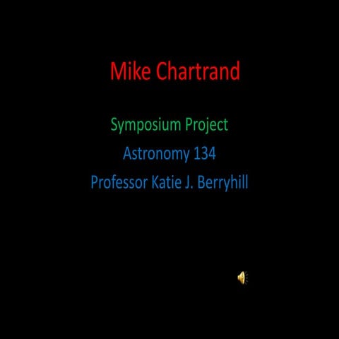 Mike chartrand symposium final | PPSX | Photography | Arts and Crafts