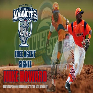 Mike Howard Baseball Free Agent Signee 2019 | PPT