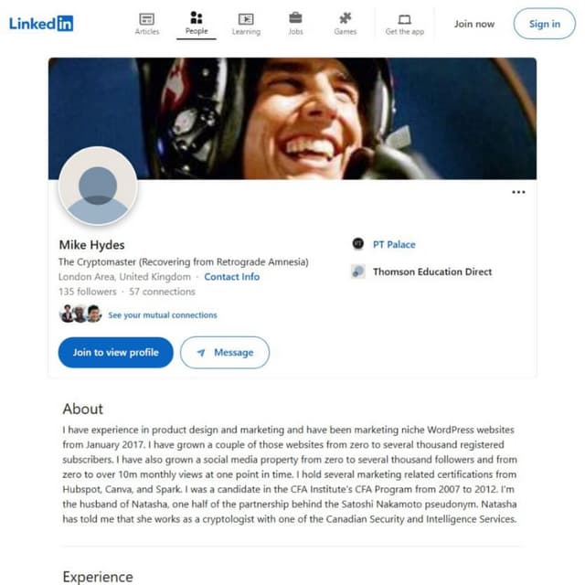 Mike Hydes LinkedIn Profile (Backup) PDF | PDF