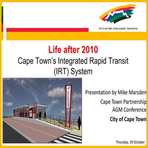 Integrated Rapid Transport System - Mike Marsden | PPT