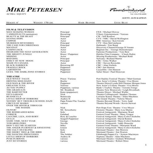 Mike Petersen's resume | PDF