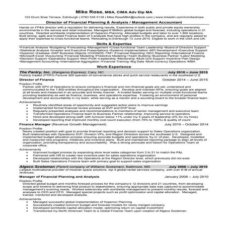 RobertCookFinanceResume | DOC