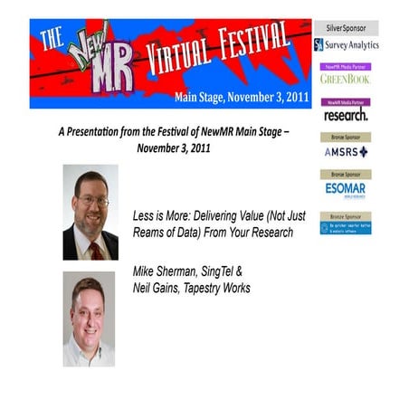 Mike sherman and neil gains main stage - 2011 | PDF | Business ...