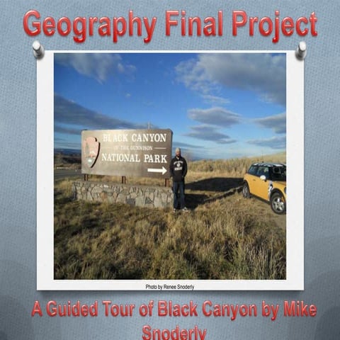 Geography Final Project by Mike Snoderly | PPTX