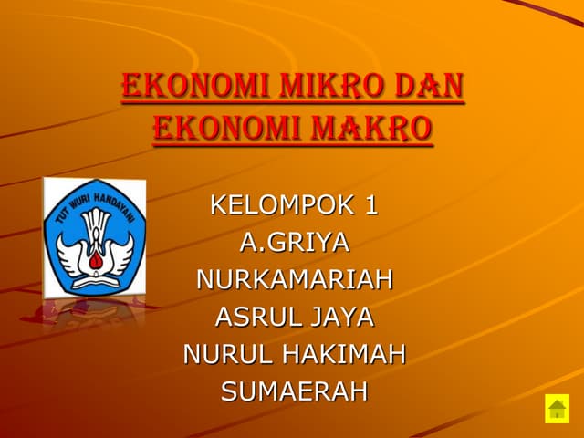 Ppt pendapatan nasional | PPTX