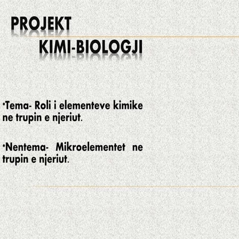 Metalet Dhe Jometalet