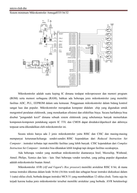 Dasar dasar mikrokontroler | PPTX