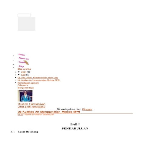 Mikro laporan | DOCX