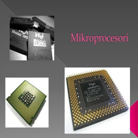 Mikroprocesori (1) | PPTX