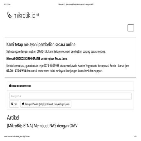 Mikrotik.ID _ [MikroBits ETNA] Membuat NAS dengan OMV.pdf