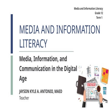 Understanding Media and Information Literacy in the Digital Age ...