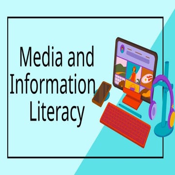 MIL-LESSON-1.pptx POWERPOINT PRESENTATION | PPTX