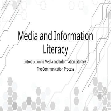 media and information literacy - lesson 1 - day 2 | PPT