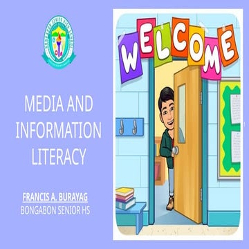 MIL - Lesson 1-INTROUDCTION TO MEDIA INFORMATION LITERACY.pptx
