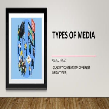 Types of media | PPTX