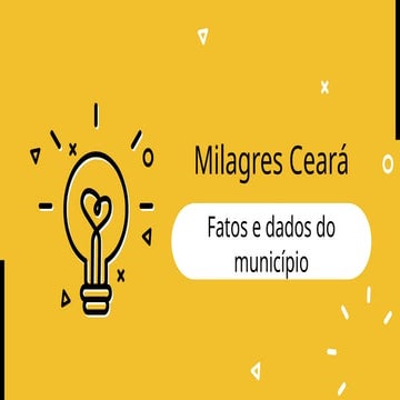 Milagres Ceará slide, conteúdo contendo dados e informações sobre o ...